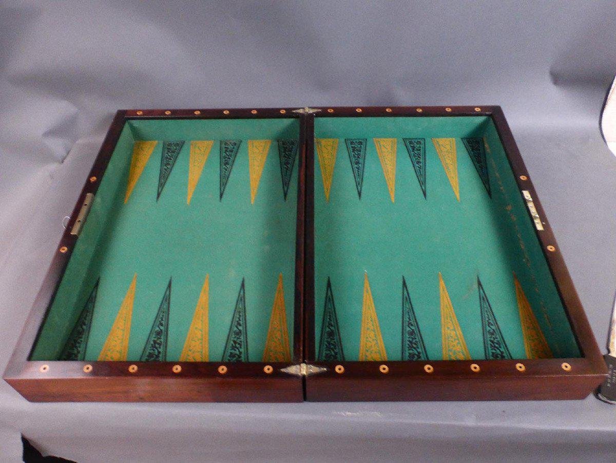 Large Antique Game Box for sale at Pamono