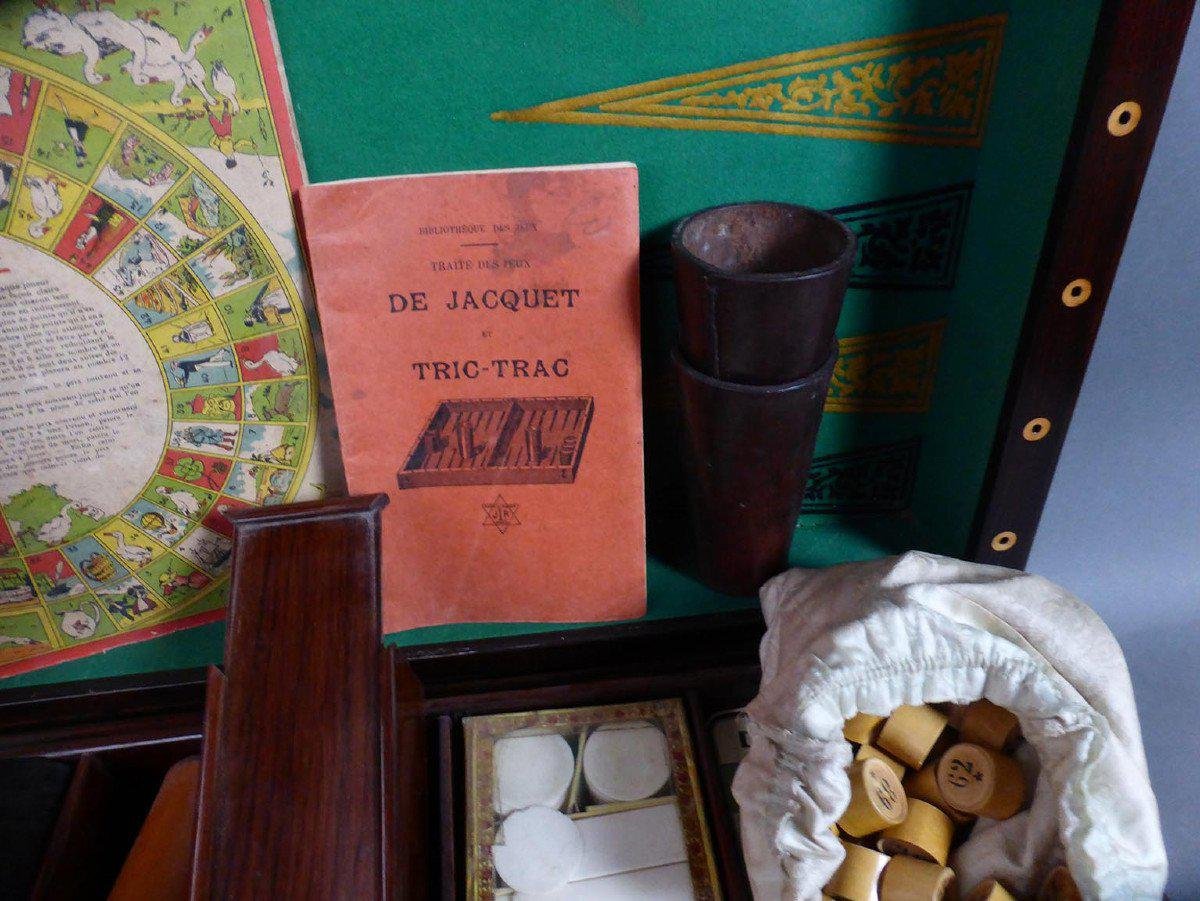 Large Antique Game Box for sale at Pamono