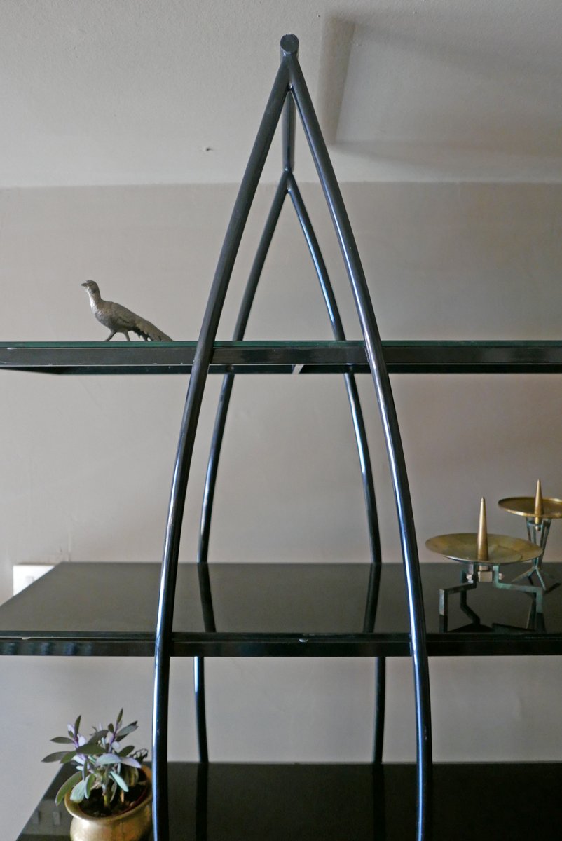 Metal Tubular Frame Shelves for sale at Pamono