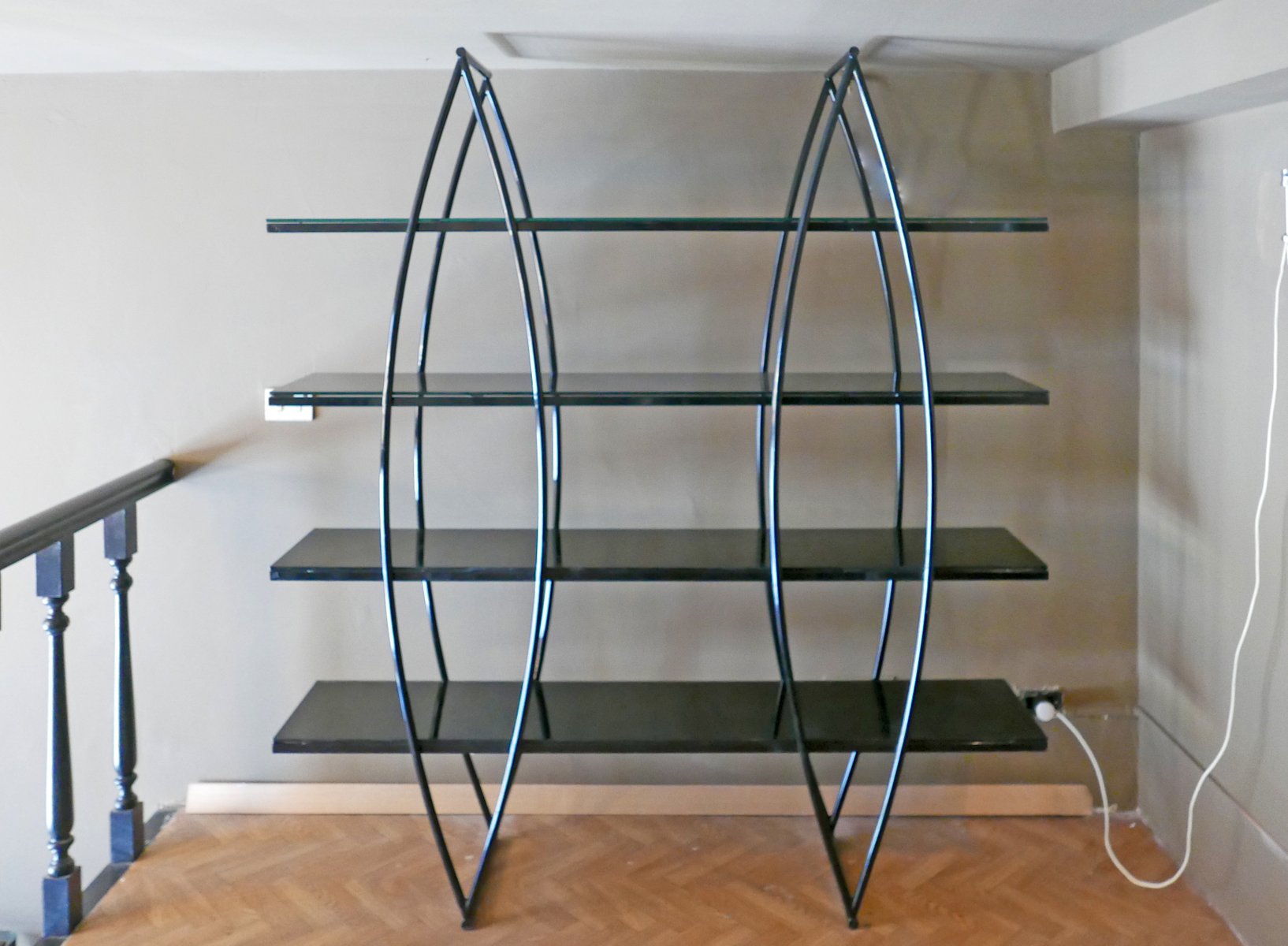 Metal Tubular Frame Shelves for sale at Pamono