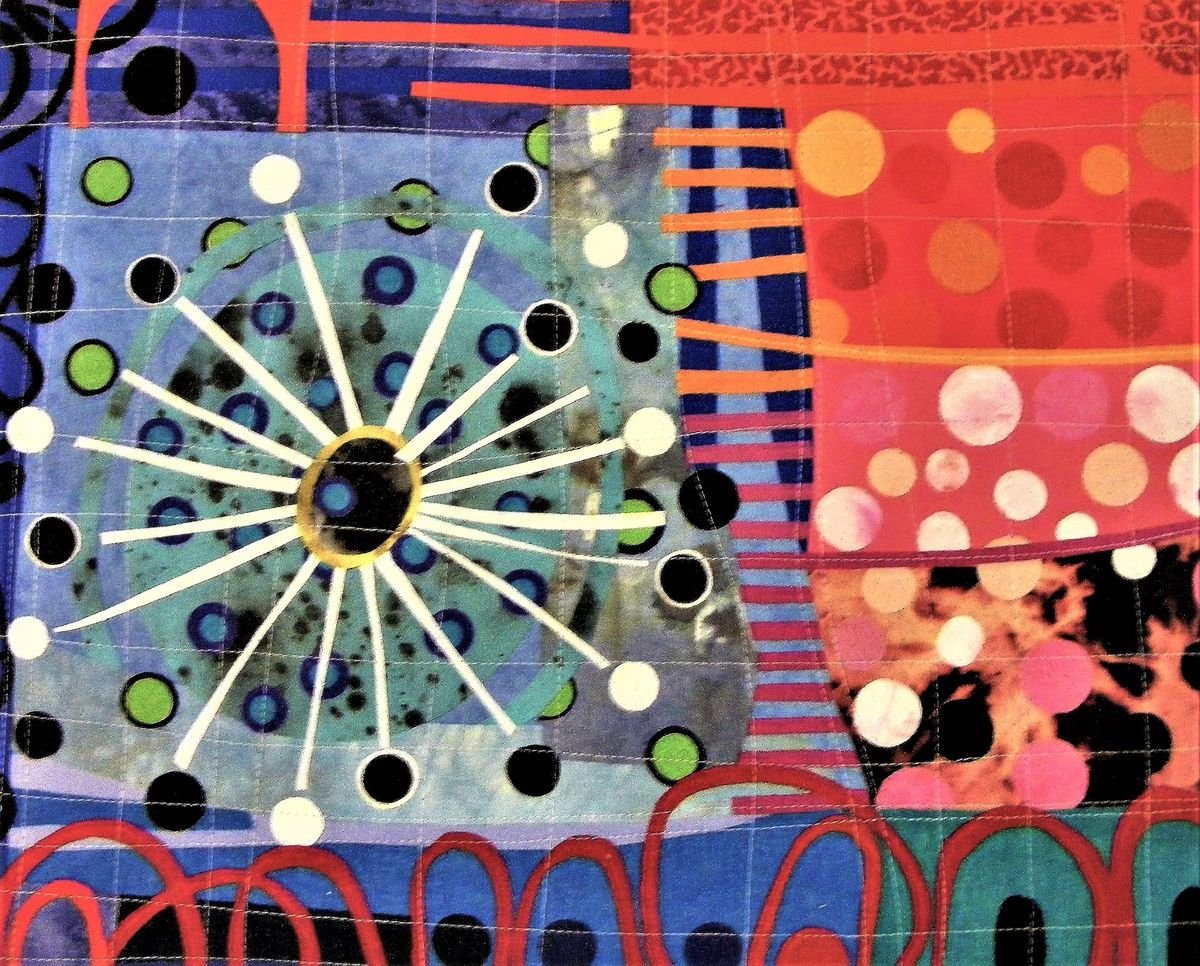 Bethan Ash, The Race 2 Quilt, 2020 for sale at Pamono