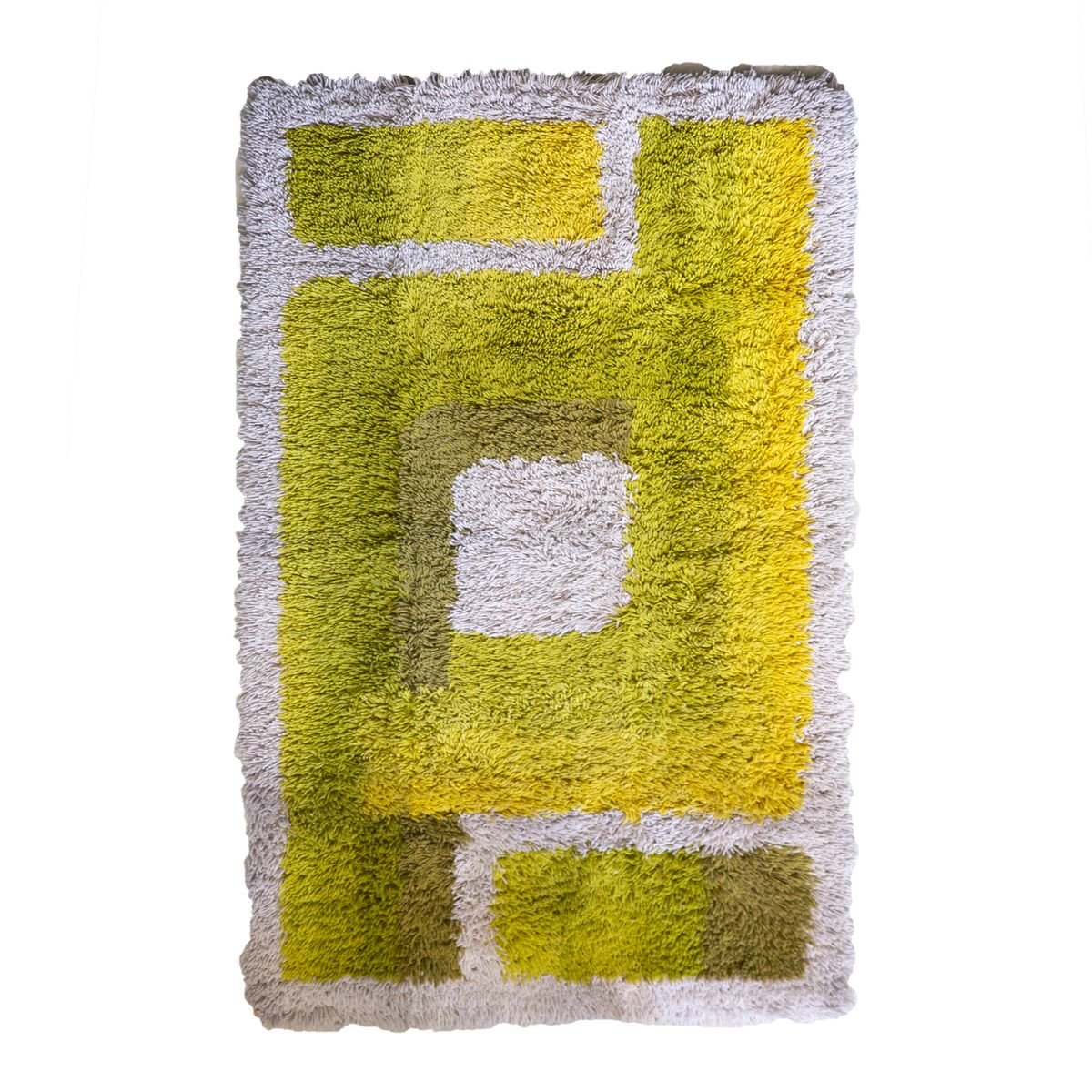 Green Tetris Rug from Desso for sale at Pamono