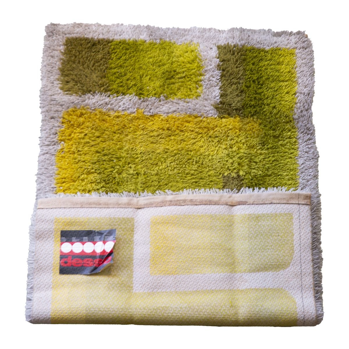 Green Tetris Rug from Desso for sale at Pamono