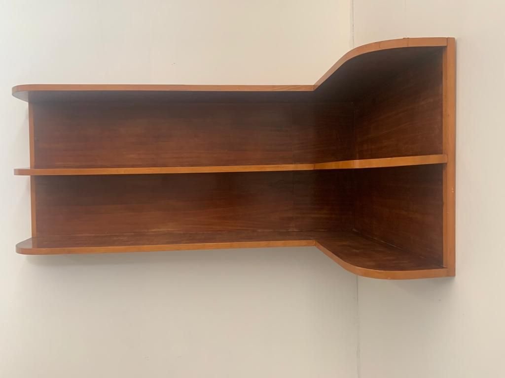 Corner Shelf in Cherry Wood with Maple for sale at Pamono