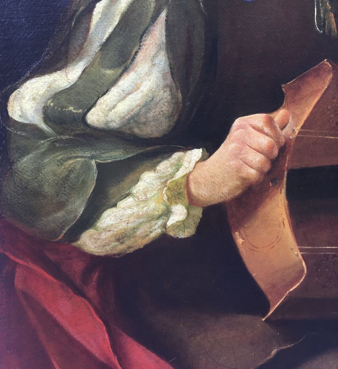 The Musician, Neapolitan School, 1800s, Baroque, Oil on Canvas for sale ...