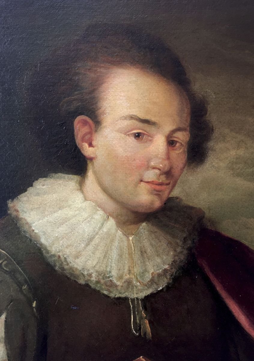 The Musician, Neapolitan School, 1800s, Baroque, Oil on Canvas for sale ...