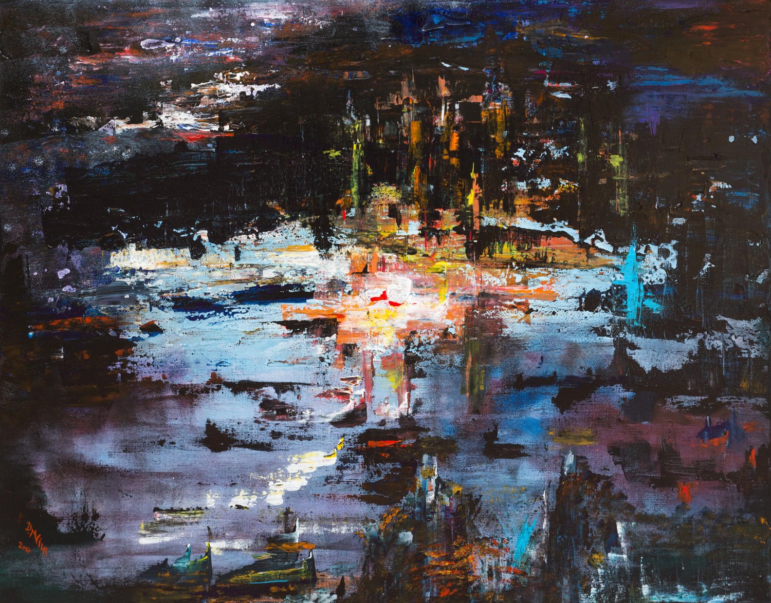 Danielle Maillet Vila, Corsica, 2017, Oil on Canvas for sale at Pamono