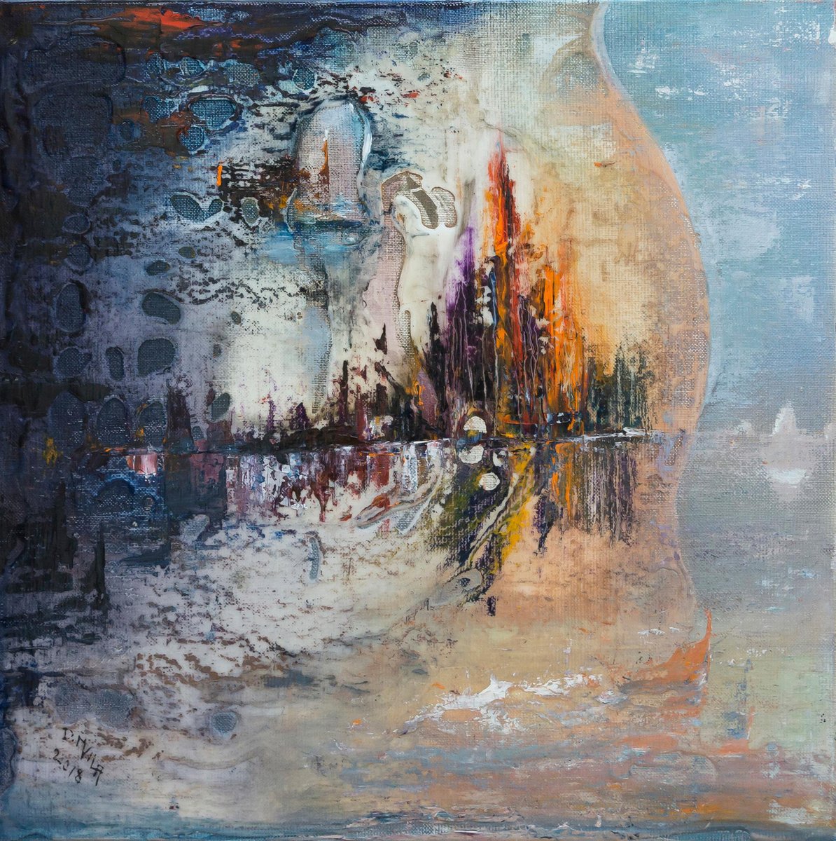 Danielle Maillet Vila, Untitled, 2018, Oil on Canvas for sale at Pamono
