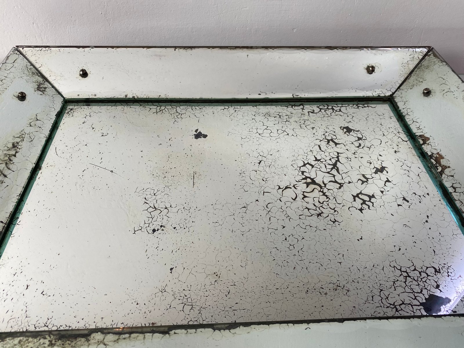 Antique Mercury Glass Mirror, 19th Century for sale at Pamono