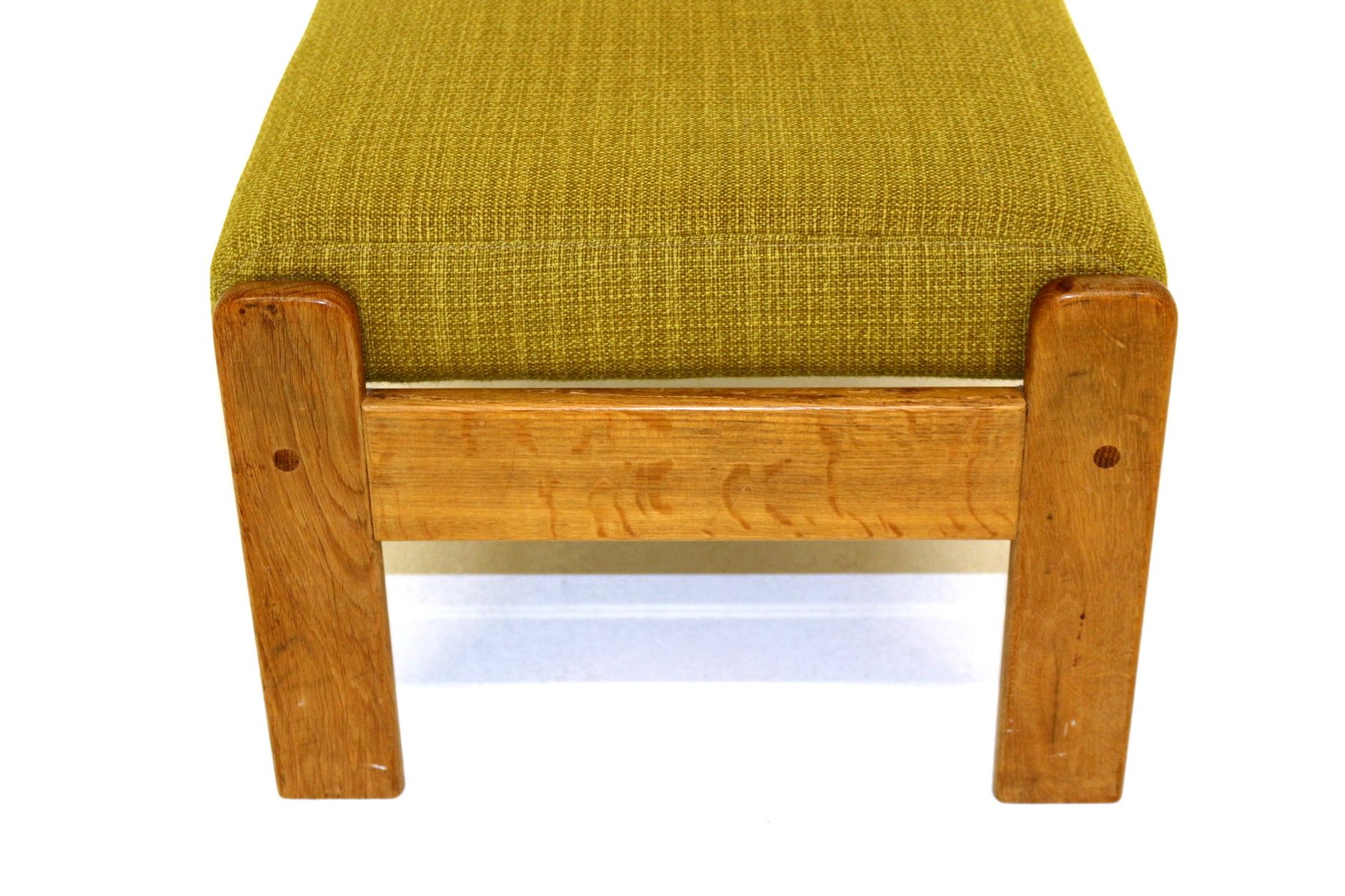 Ottoman in Oak, Sweden, 1960s for sale at Pamono