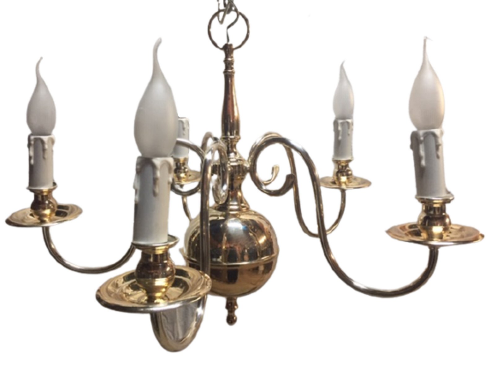 Dutch Flemish Style Chandelier for sale at Pamono