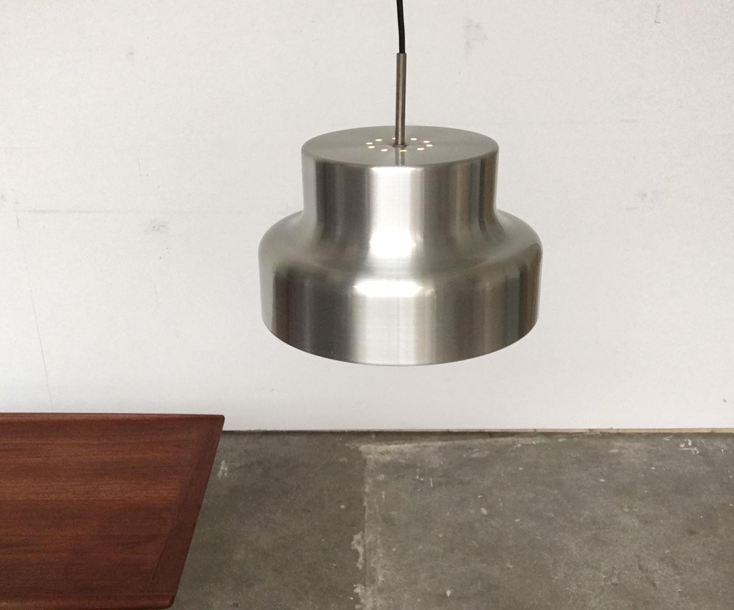 Mid-Century German Metal Pendant Lamp for sale at Pamono