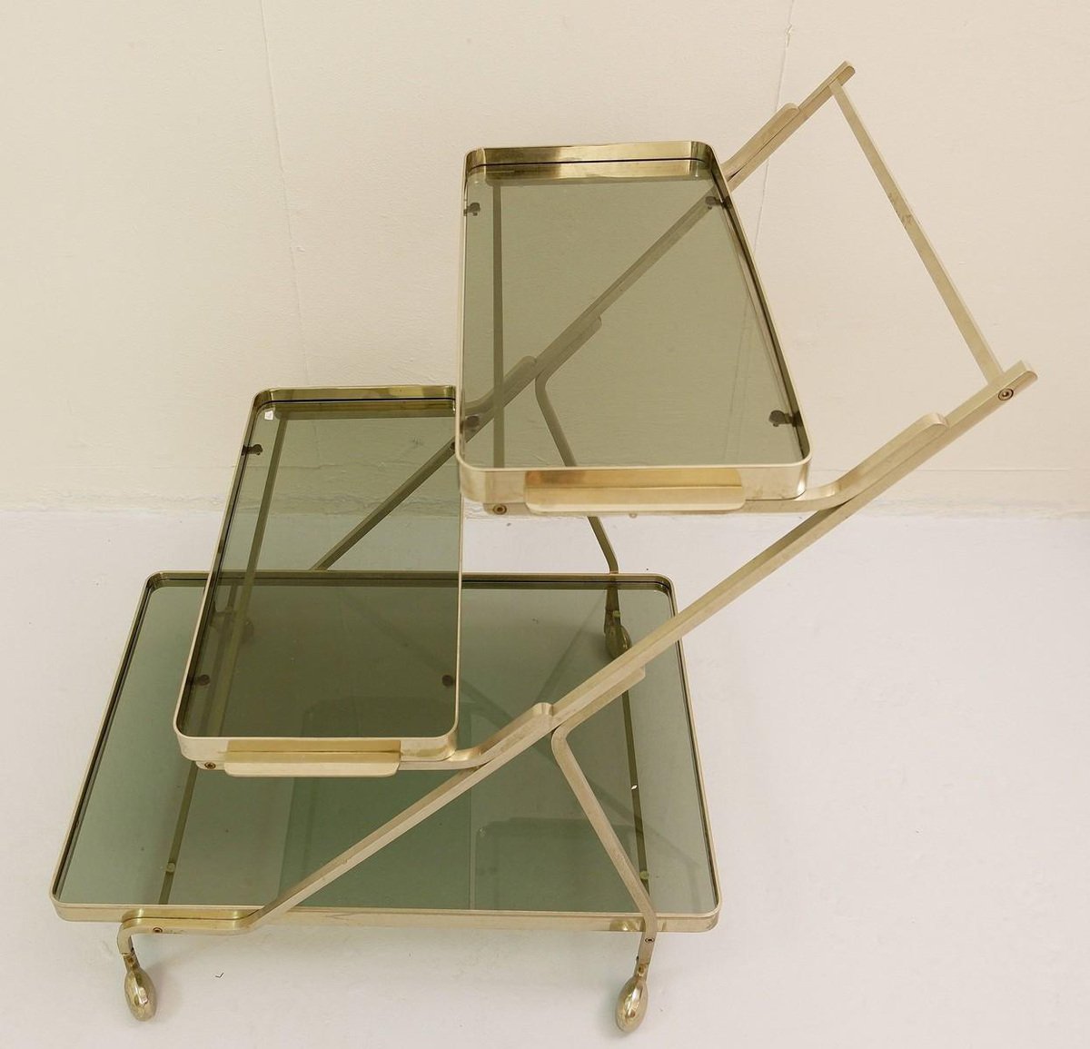 Art Deco Trolley with Removable Tray for sale at Pamono