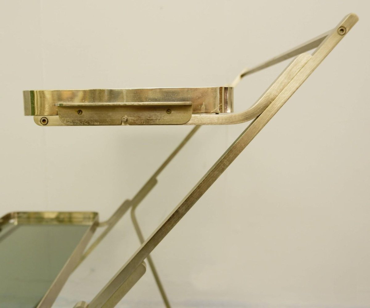 Art Deco Trolley with Removable Tray for sale at Pamono