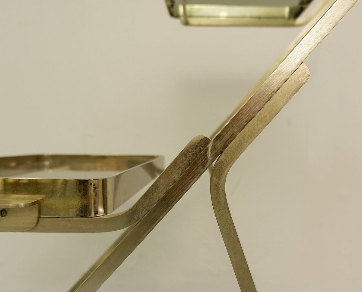 Art Deco Trolley with Removable Tray for sale at Pamono