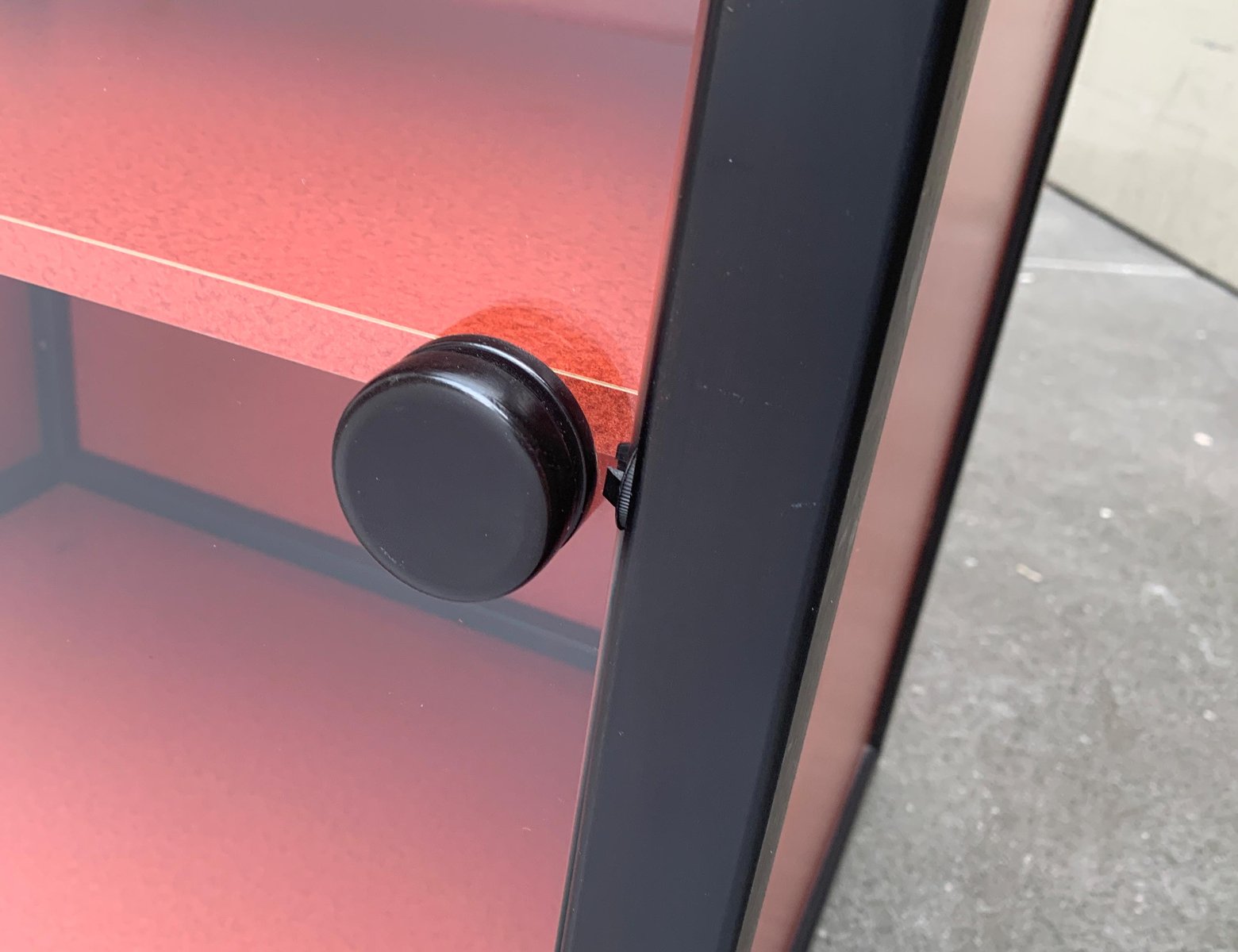 Vintage German Postmodern Profilsystem Collection Container with Glass ...