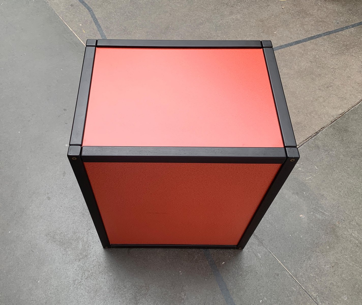 Vintage German Postmodern Profilsystem Collection Container with Glass ...