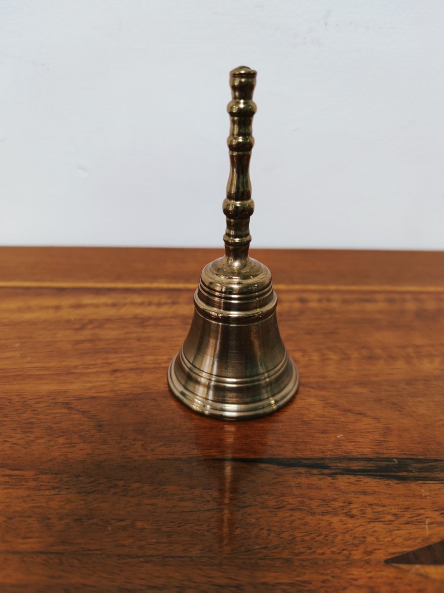 Cast Brass Table Bells, Set of 6 for sale at Pamono