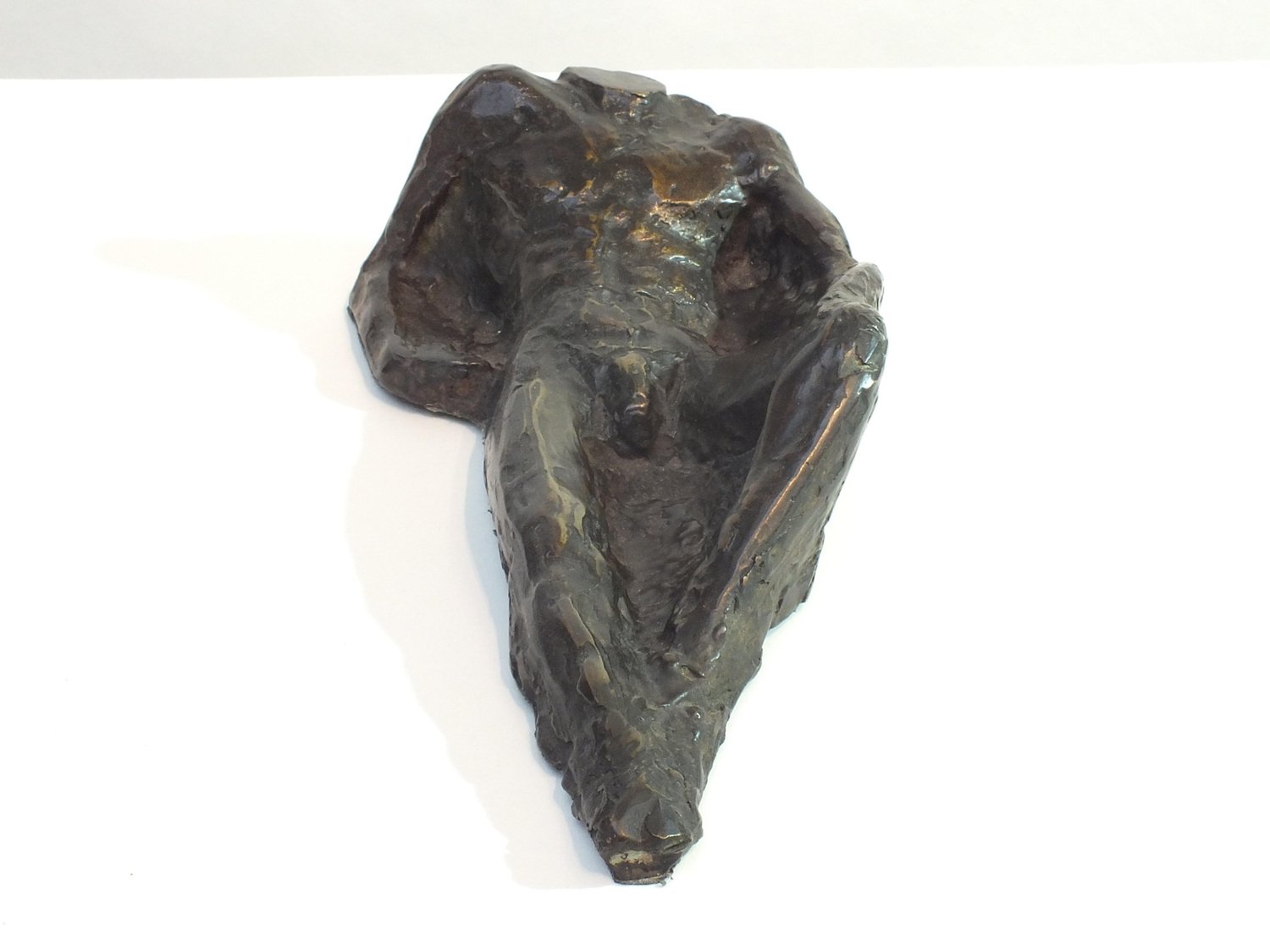 Self Portrait, Contemporary Cast Bronze Sculpture, 2018 for sale at Pamono