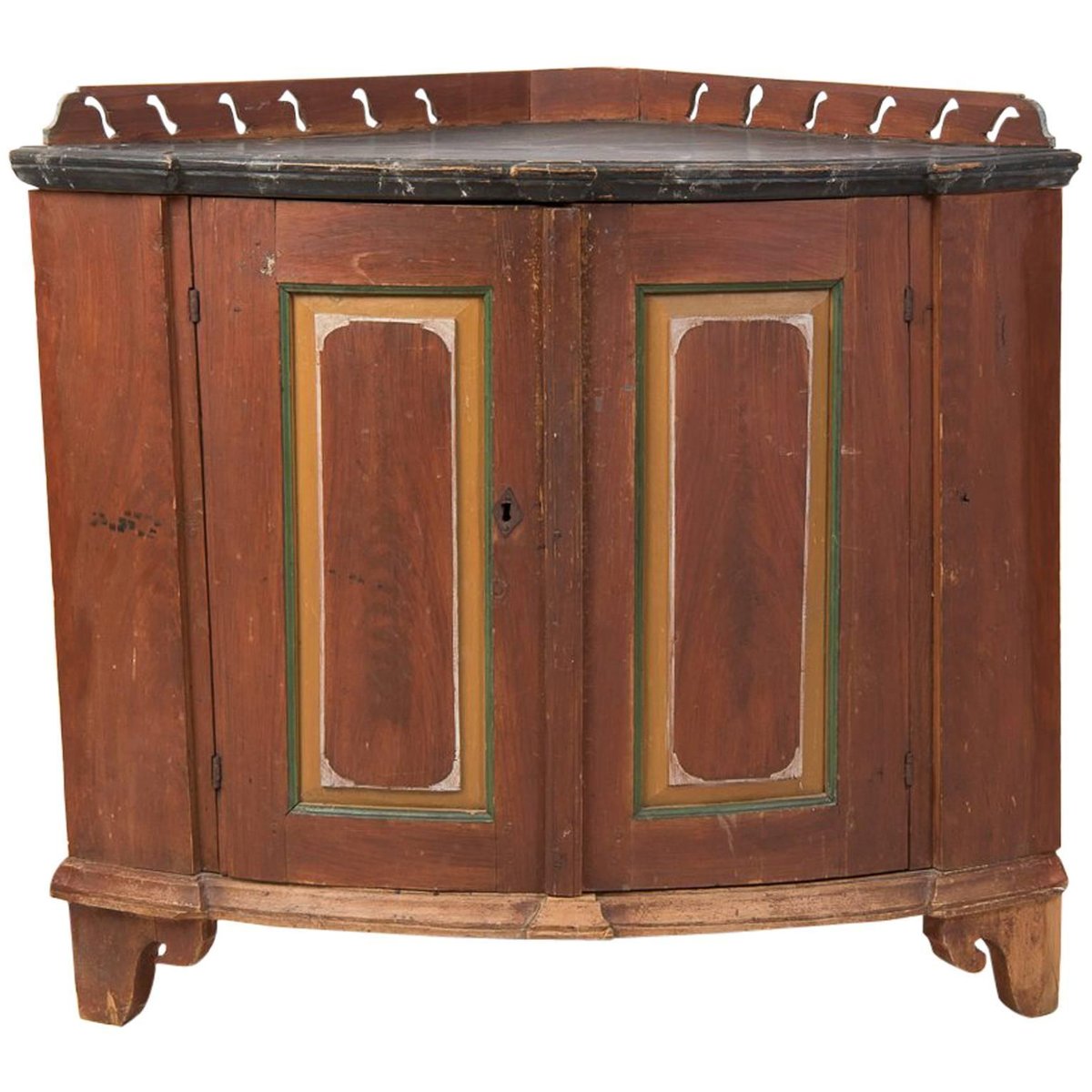 Gustavianisches Eck-Sideboard, 18. Jh. bei Pamono kaufen
