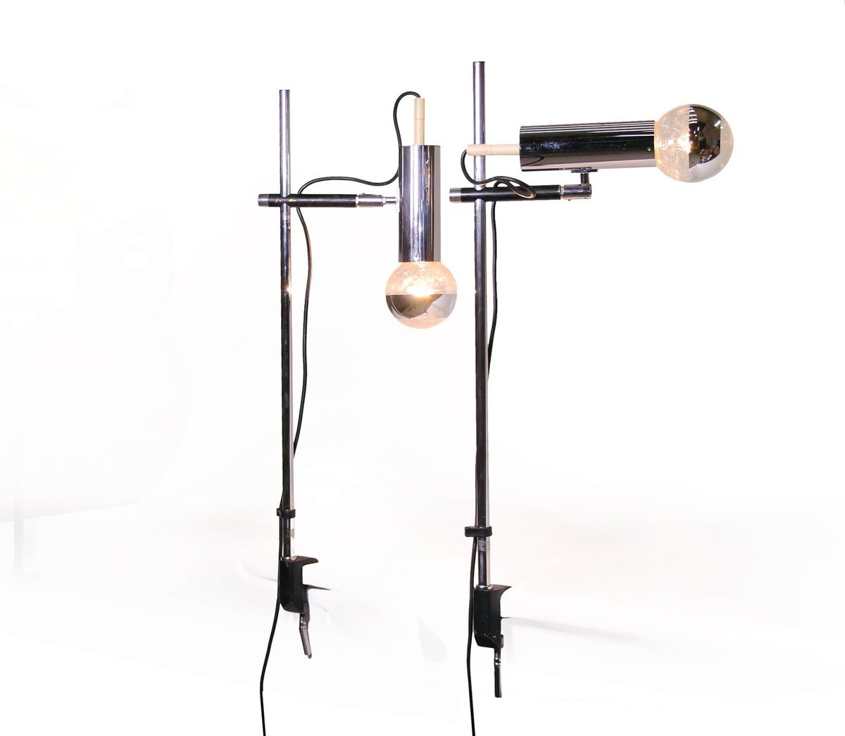 Articulated Desk Clamp Lamps from Staff, Germany 1960, Set of 2 for ...