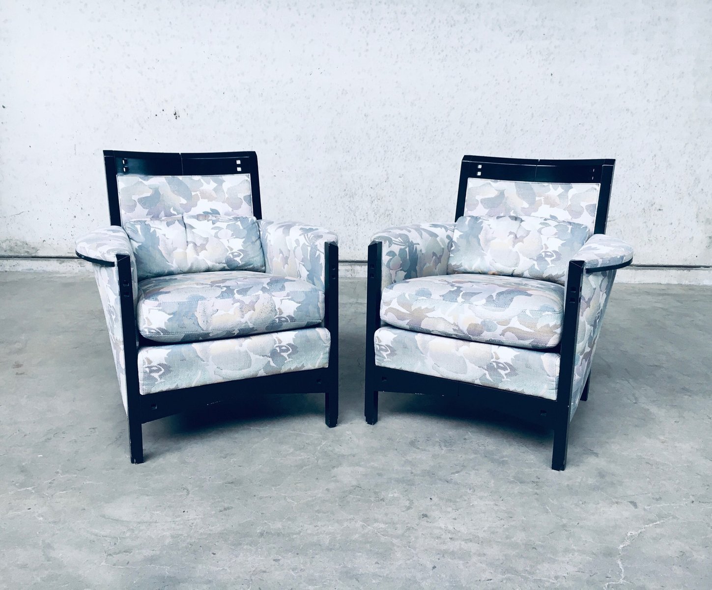 Set of Galaxy Peggy Low Armchairs Set by Umberto Asnago for Giorgetti ...