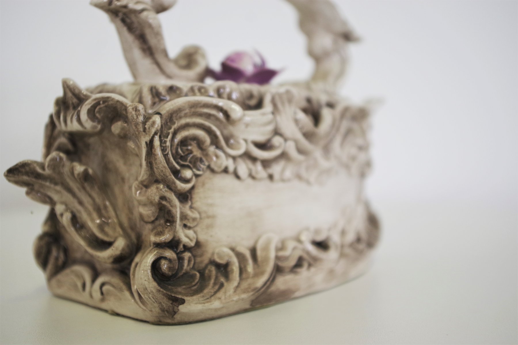 Ceramic Clothes Iron from Capodimonte, 1960s for sale at Pamono