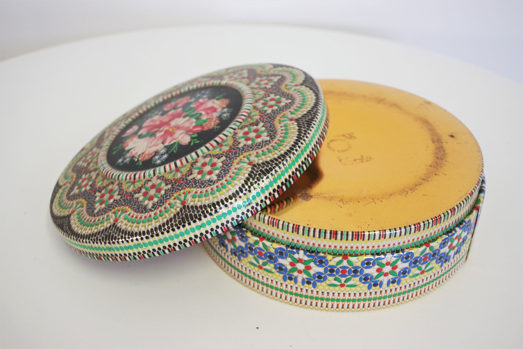 Vintage Tin Box, Holland, 1970s for sale at Pamono