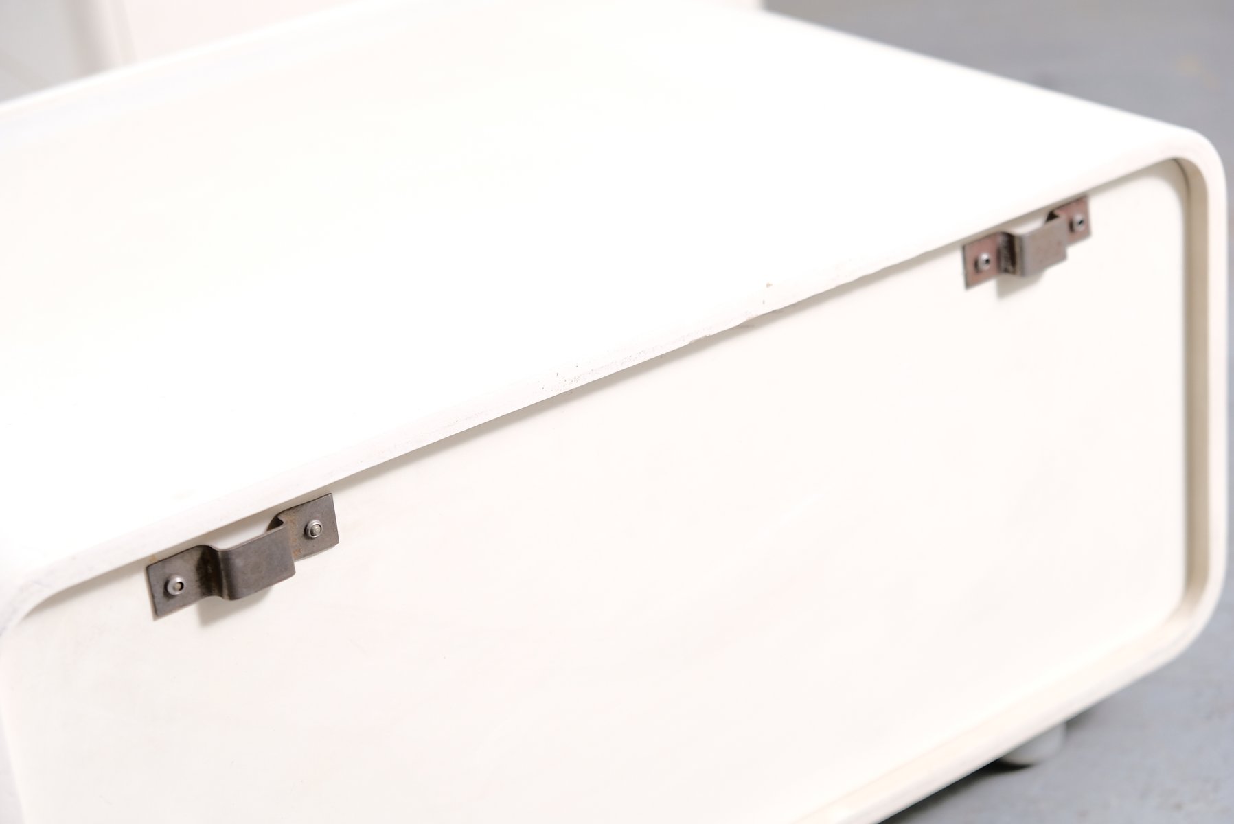 Mid-Century French Space Age White Sideboards, 1960, Set of 2 for sale ...