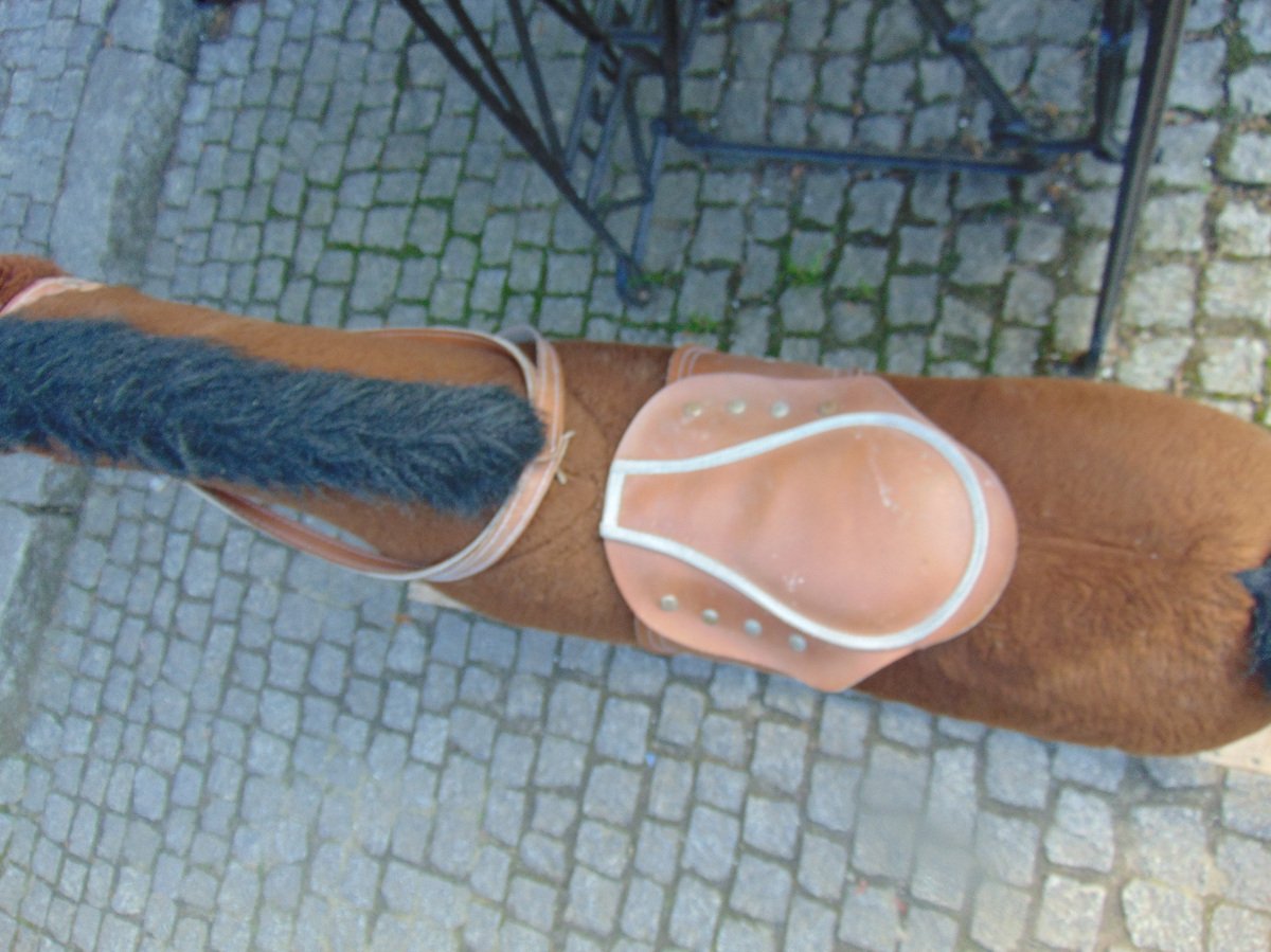 Vintage Wooden Rocking Horse, 1960s for sale at Pamono