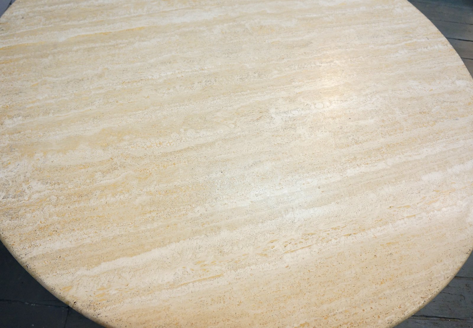 Finale 1790 Tisch aus Travertin von Peter Draenert, 1970er bei Pamono ...