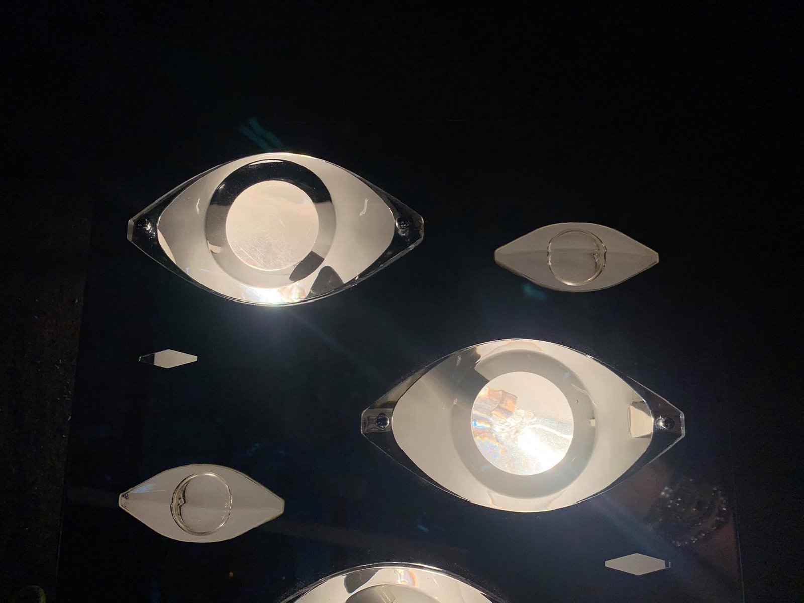 Eye Wall Lamp by Oscar Torlasco for Stilkronen, 1970s for sale at Pamono