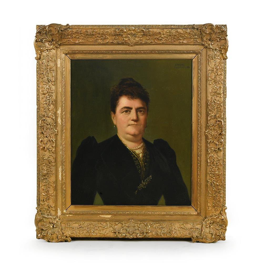 Portraits of Family Picon, Francesc Parera, Set of 2 for sale at Pamono