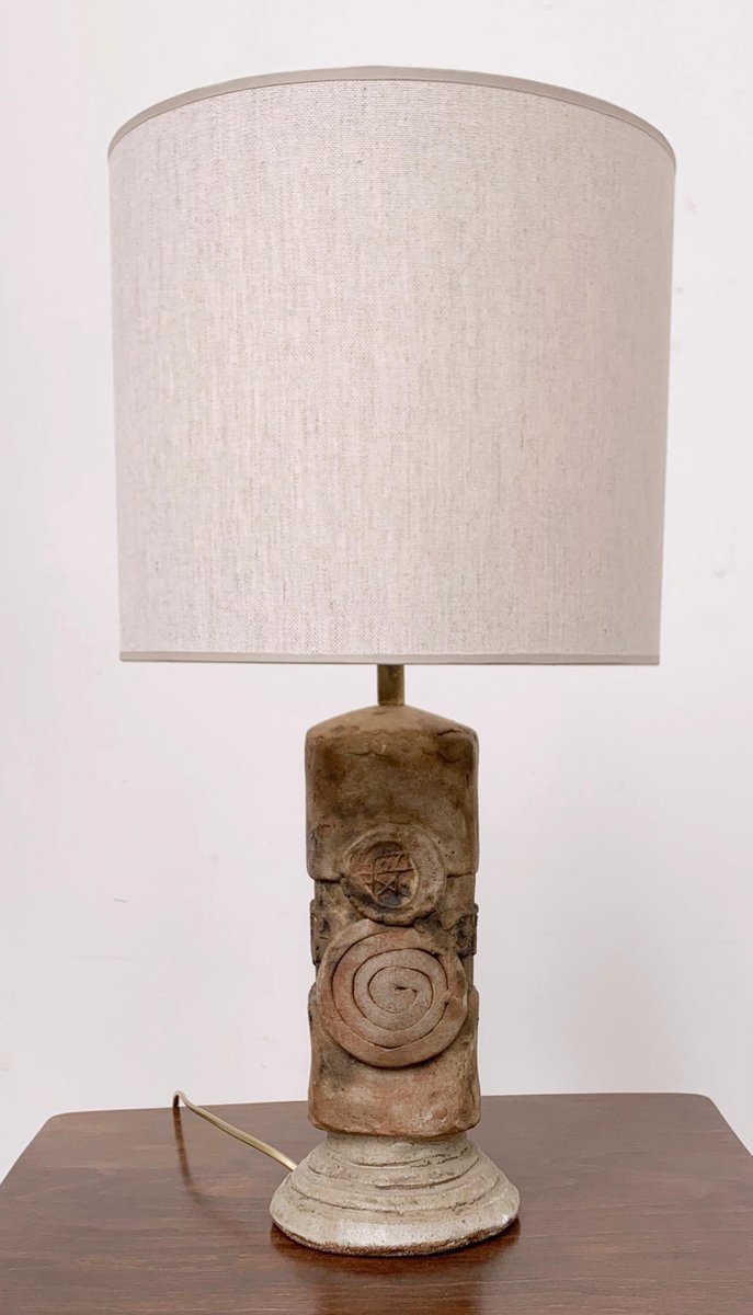 Ceramic Table Lamp, Belgium for sale at Pamono