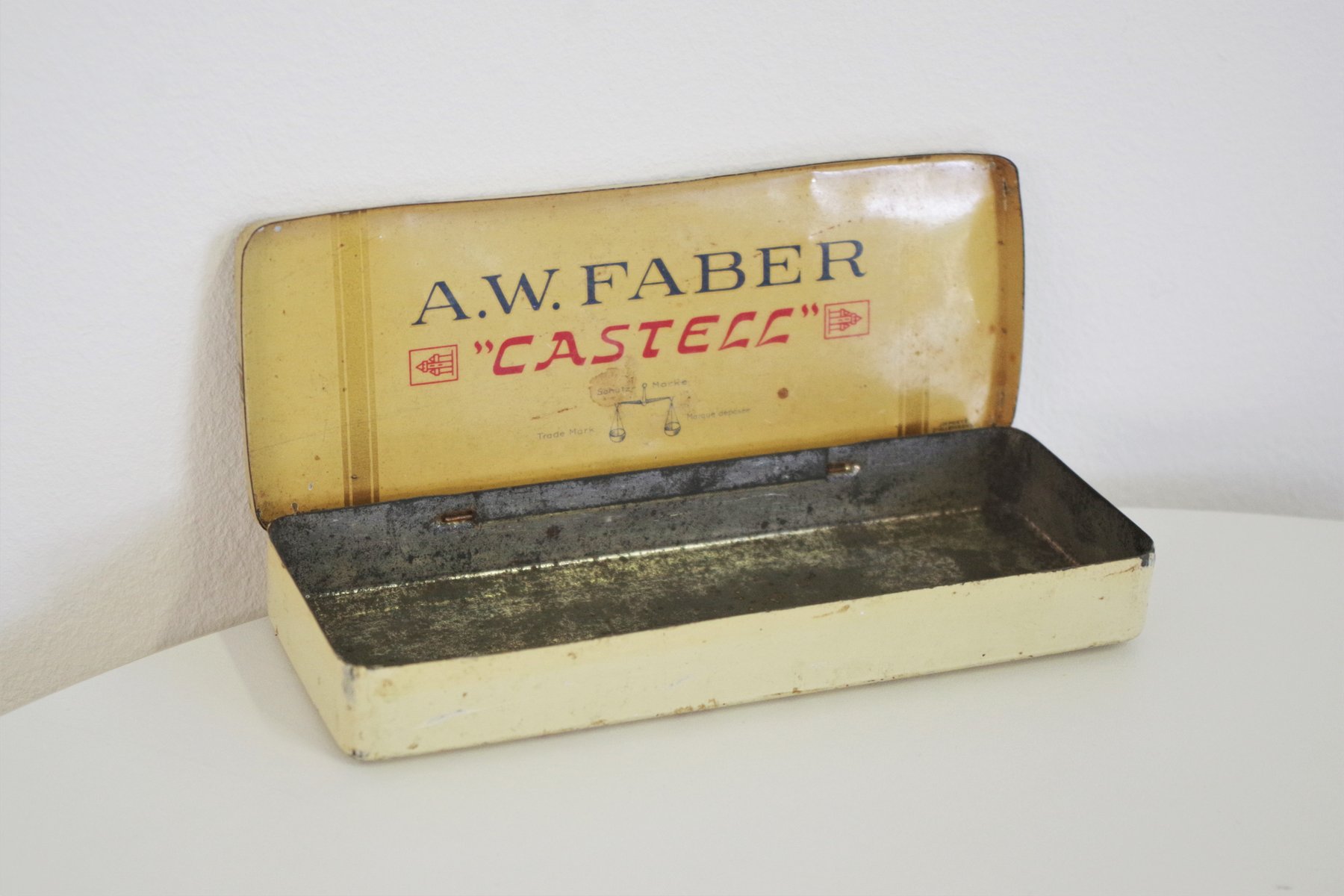 Vintage Boxes from A. W. Faber Castell, 1960s, Set of 2 for sale at Pamono
