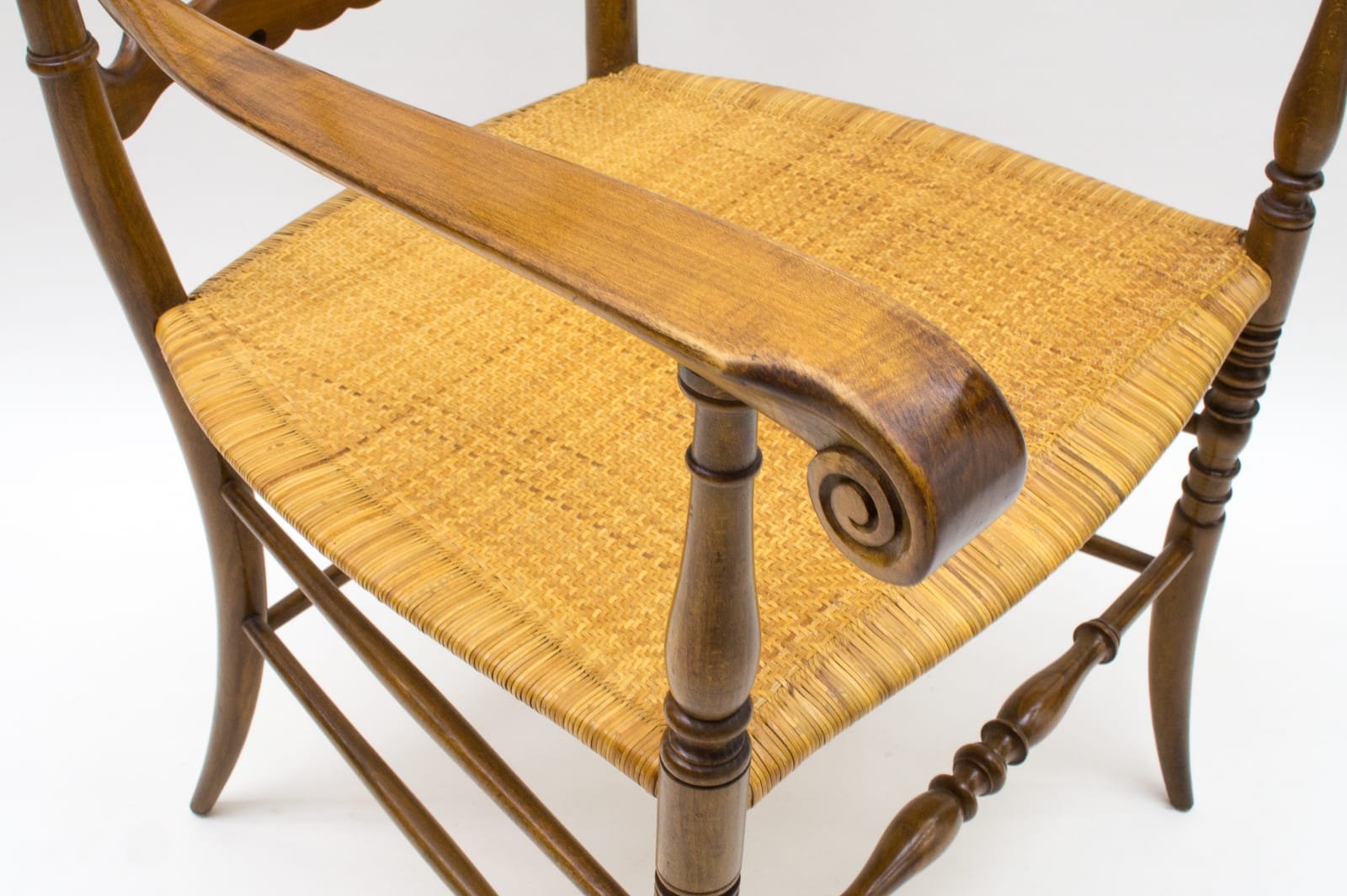 Chiavari Wooden Chair from Rocca, 1960s for sale at Pamono