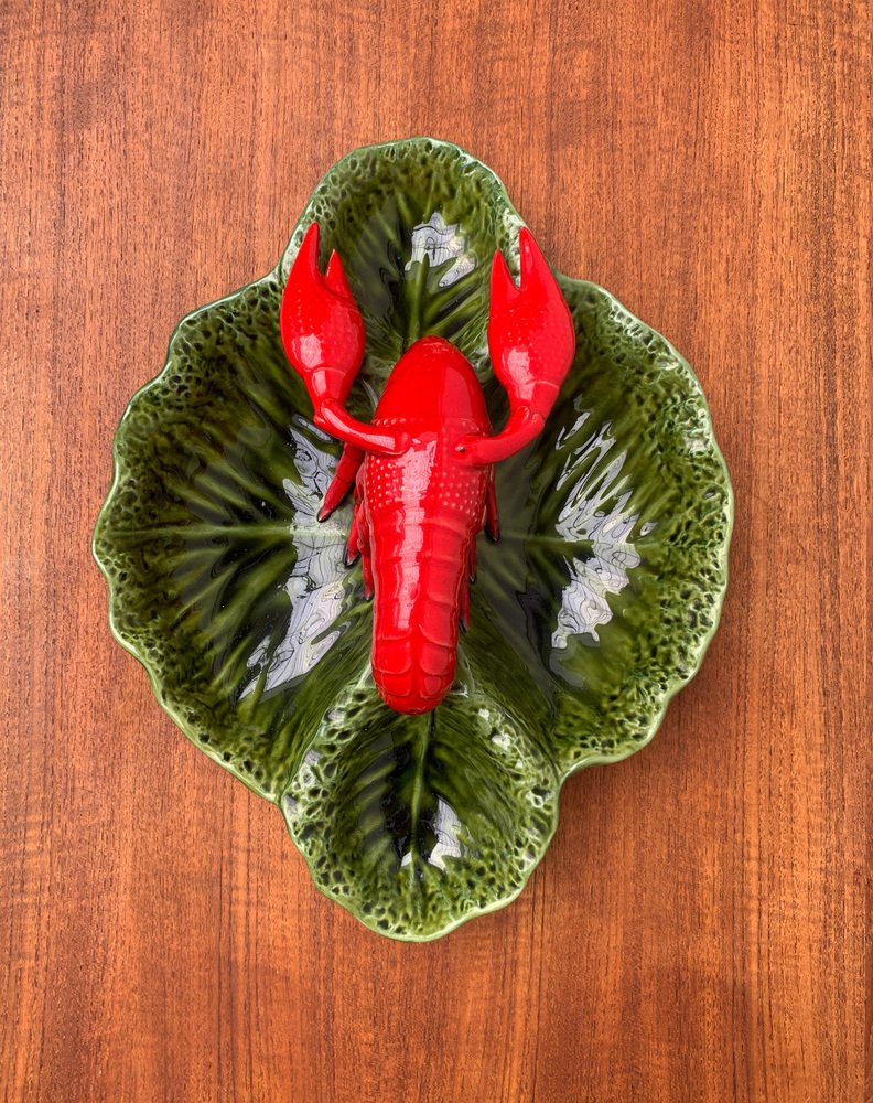 Italienische Vintage Hummer Keramik Schale Vintage Skulptur bei Pamono ...