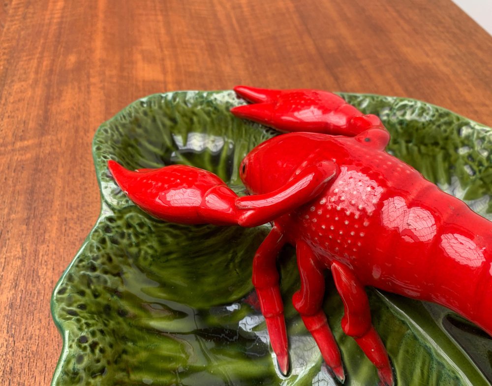Italienische Vintage Hummer Keramik Schale Vintage Skulptur bei Pamono ...