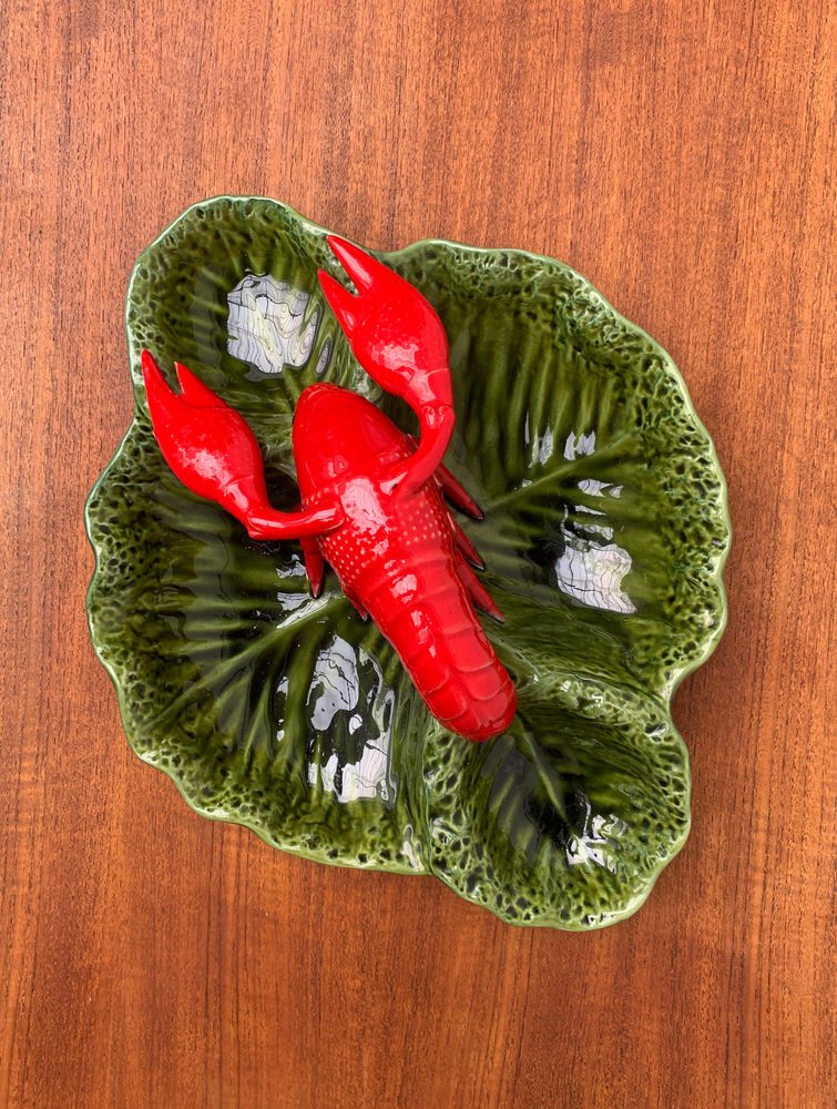 Italienische Vintage Hummer Keramik Schale Vintage Skulptur bei Pamono ...