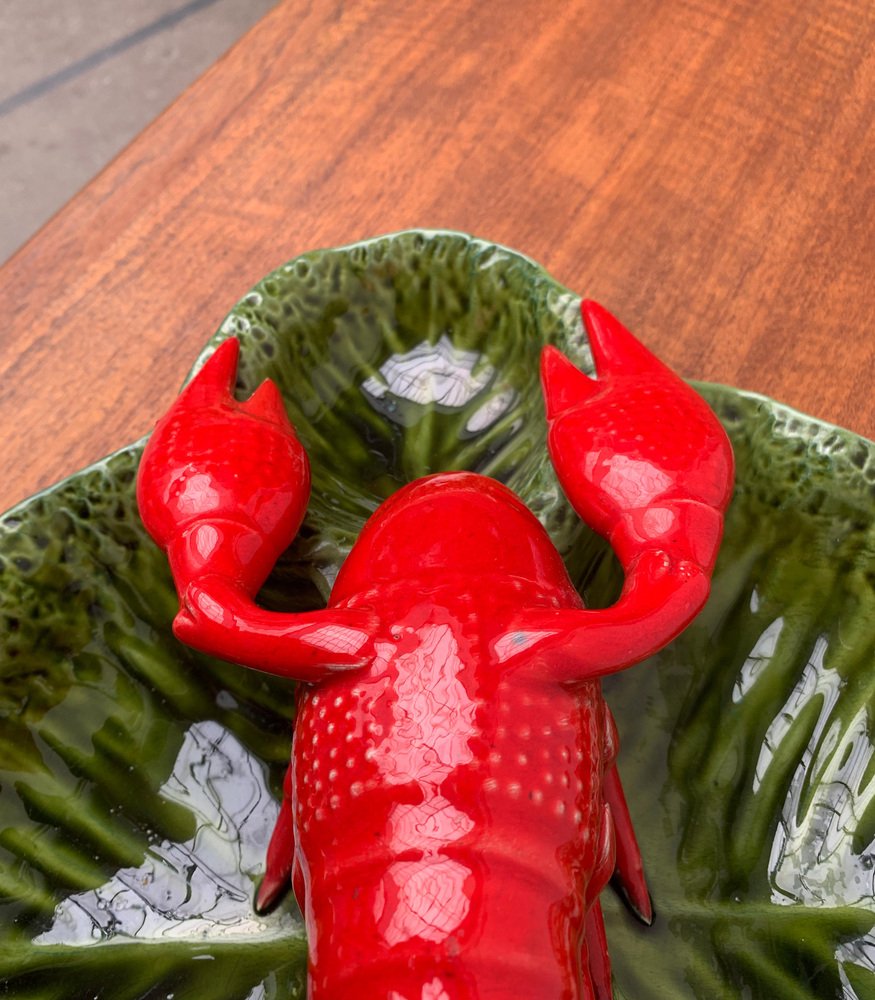 Italienische Vintage Hummer Keramik Schale Vintage Skulptur bei Pamono ...