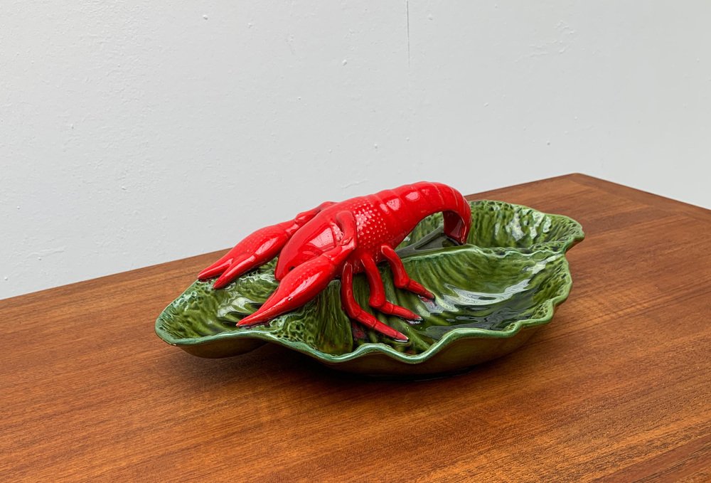 Italienische Vintage Hummer Keramik Schale Vintage Skulptur bei Pamono ...