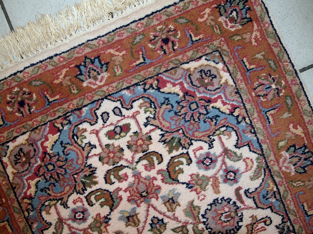 Vintage Indo-Tabriz Rug, 1970s for sale at Pamono