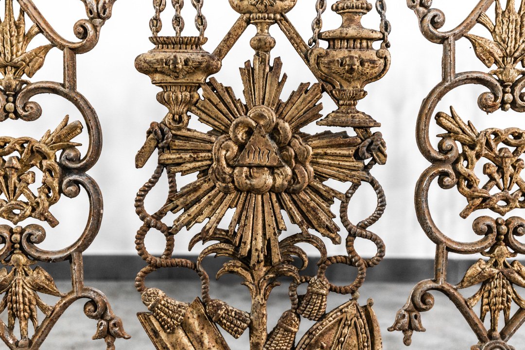 Church Choir Barrier, 19th Century for sale at Pamono