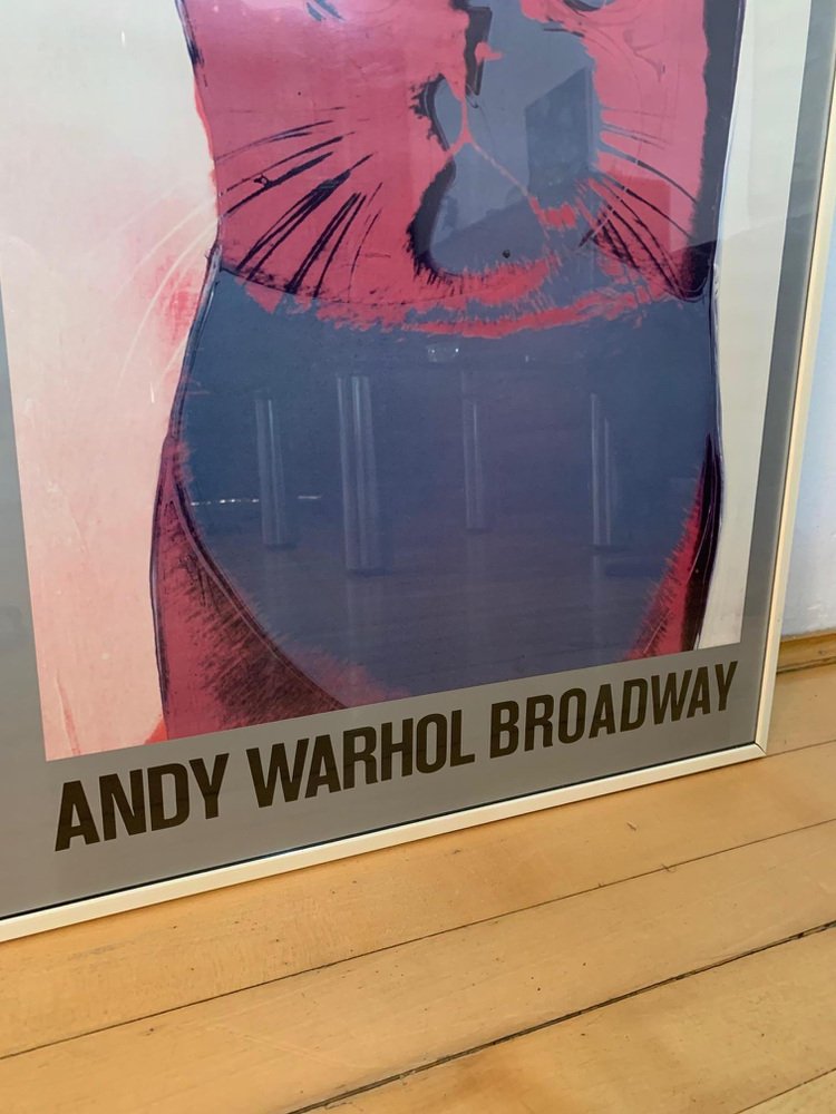 Screenprint Poster of Andy Warhol, Broadway, Galerie Delta Rotterdam ...