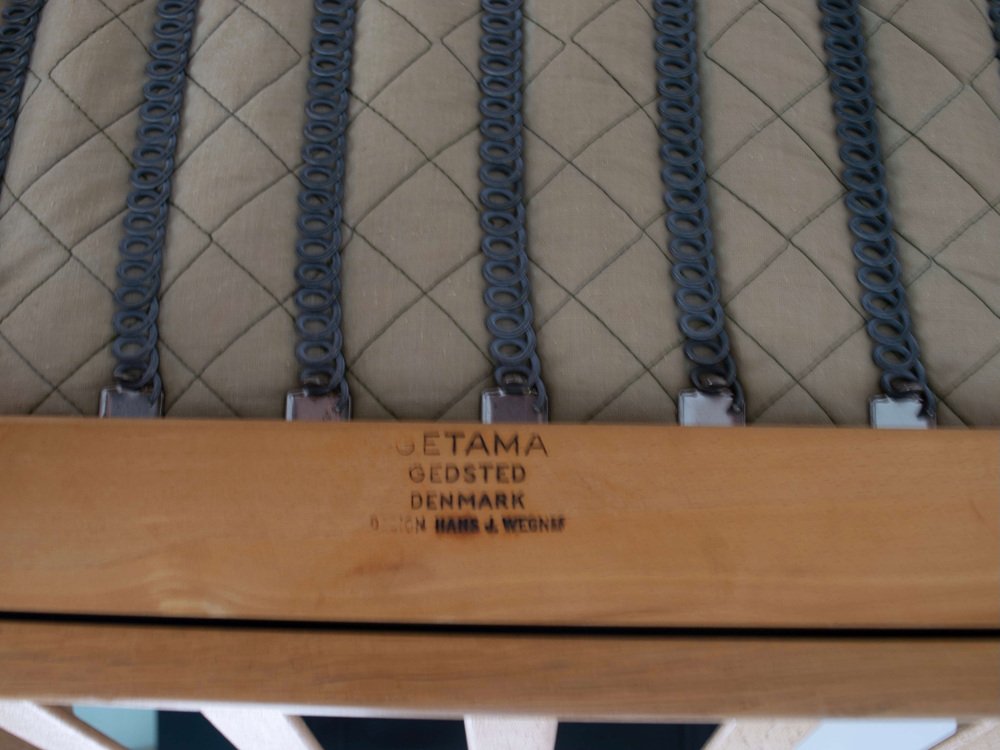 Poltrona GE 265 di Hans J. Wegner per Getama in vendita su Pamono