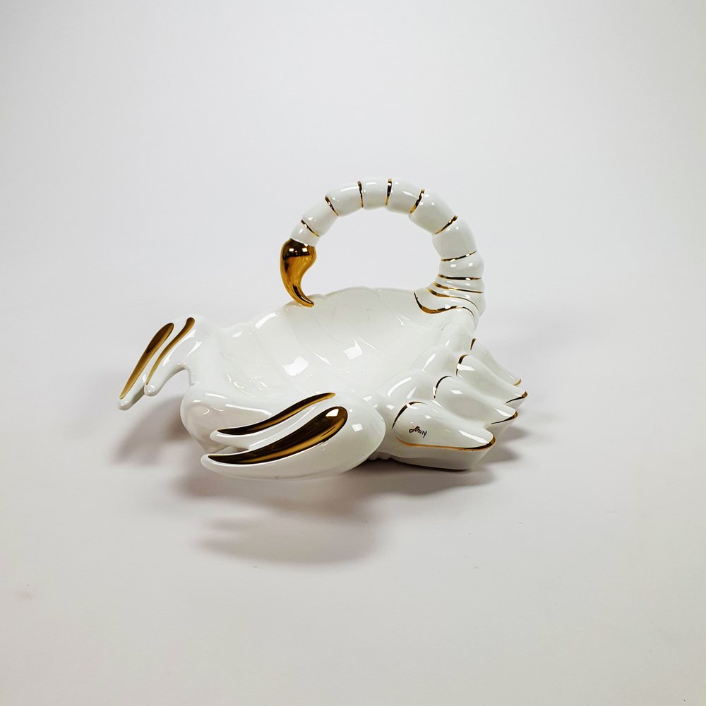 Scorpion Statue in Ceramic by Ahura, 1970s bei Pamono kaufen