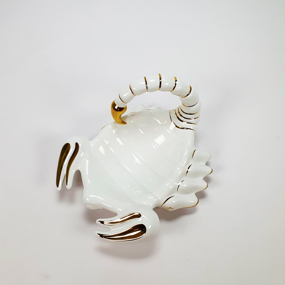 Scorpion Statue in Ceramic by Ahura, 1970s bei Pamono kaufen
