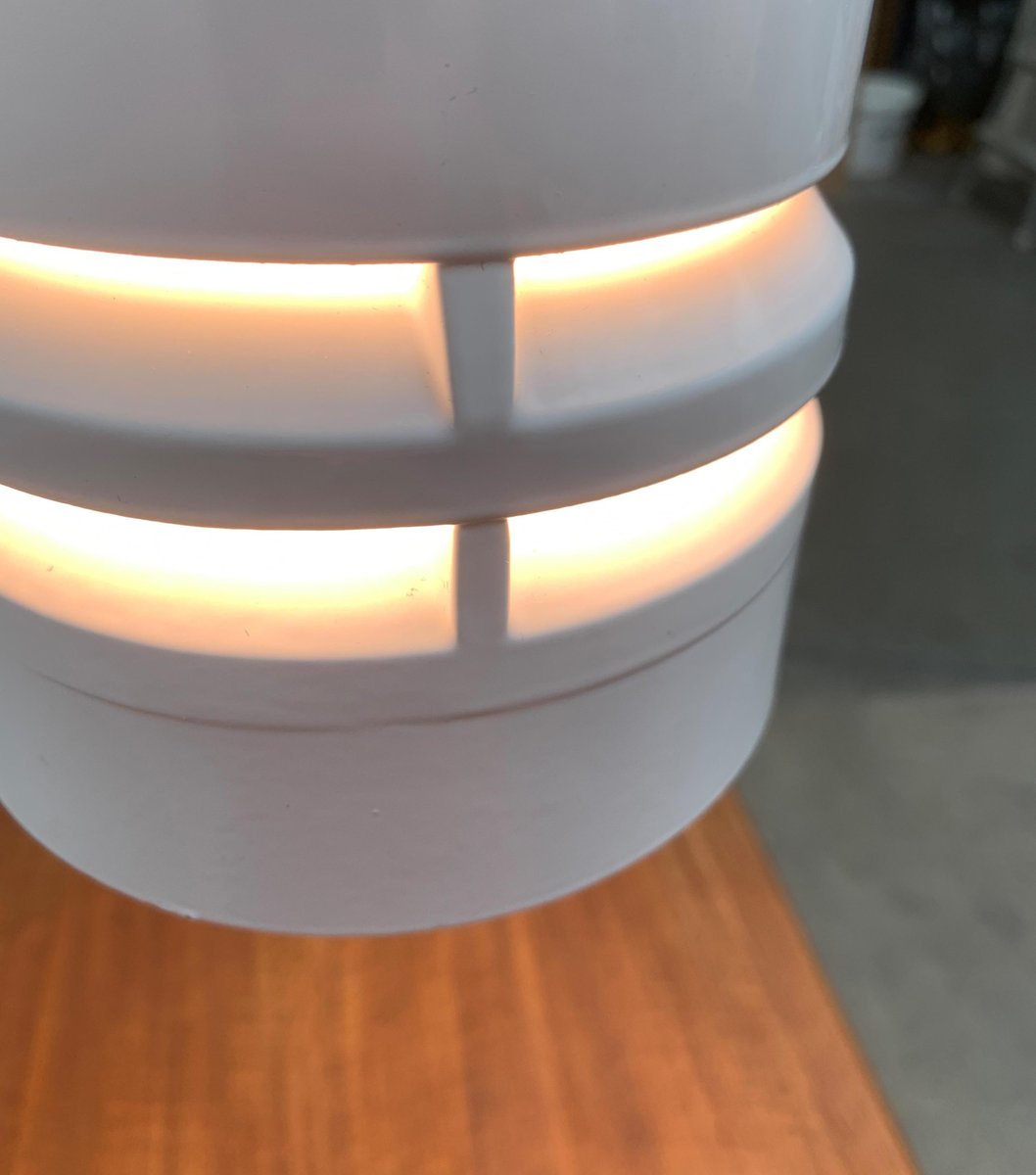 Vintage Danish Pipeline Pendant Lamp by Ole Pless Jørgensen for Nordisk ...