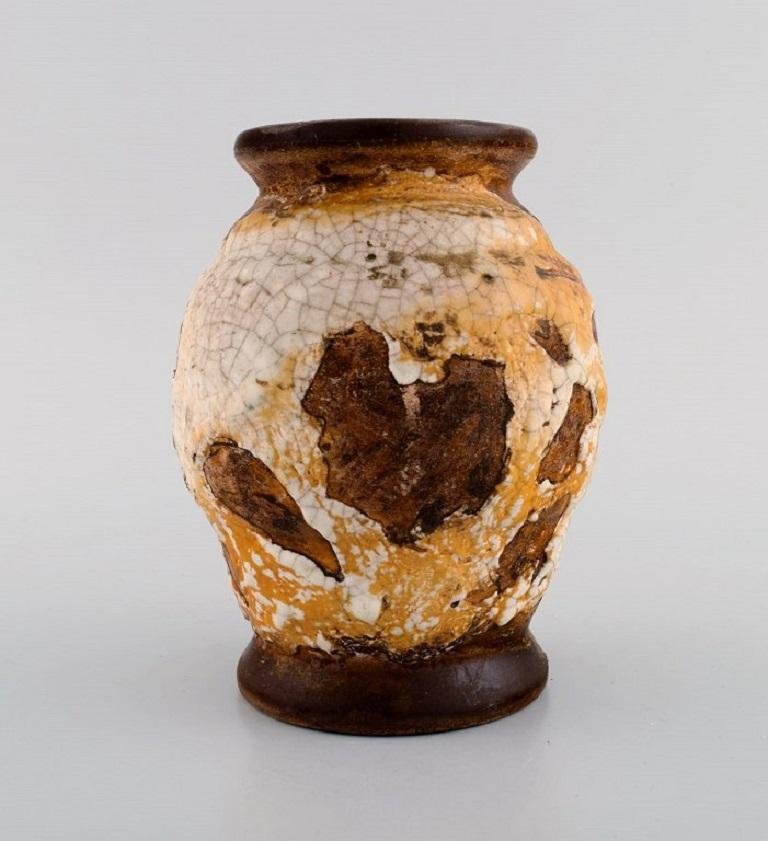 French Ceramic Vase in Glazed Ceramics by Louis Dage, 1930s for sale at ...
