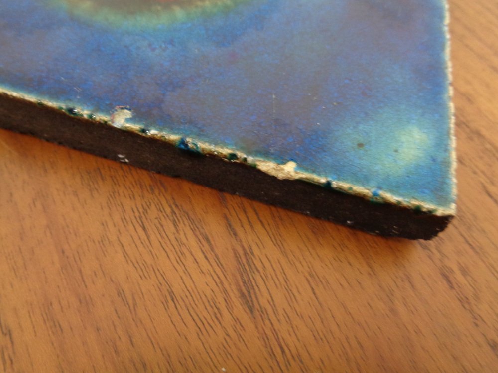 Vintage Ceramic 768 Plaque from Ruscha, 1970s for sale at Pamono